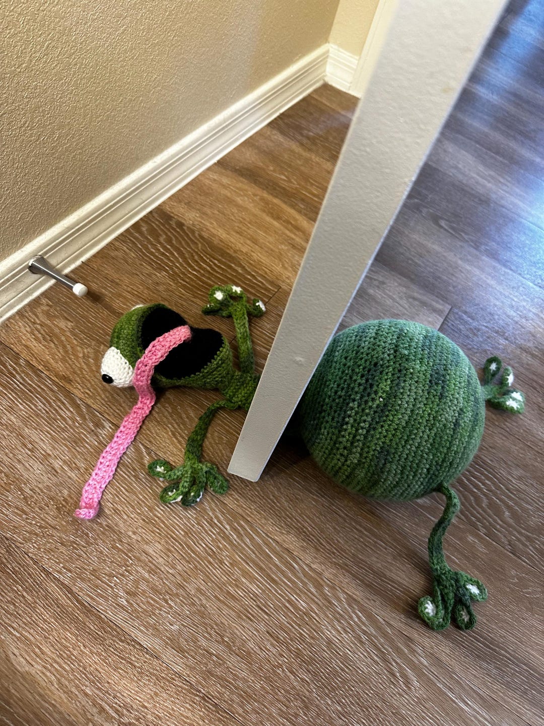 Made to Order Squished Frog Doorstop - Etsy