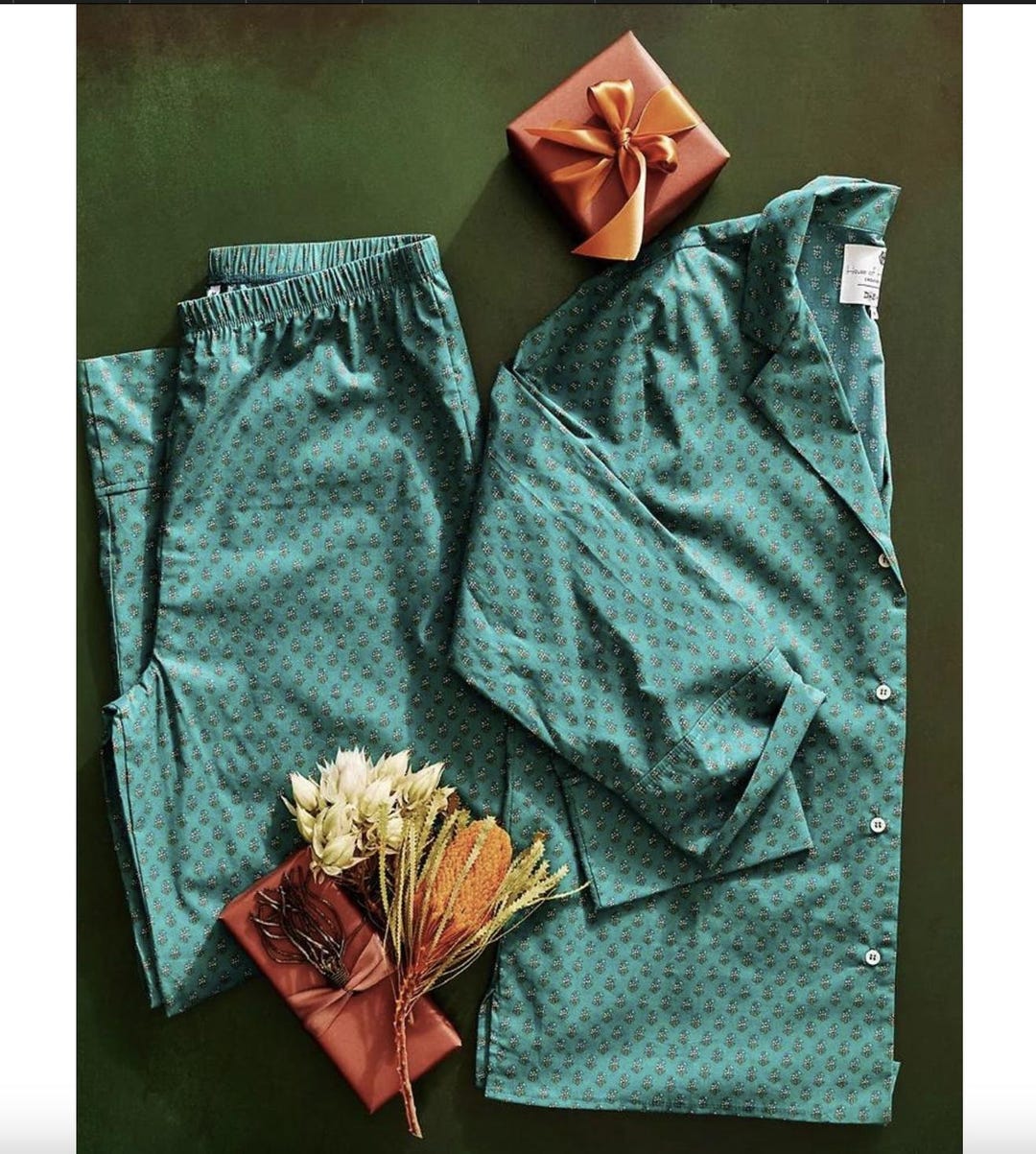 Hand Made Designer Pajama Sets 100% Organic Cotton - Etsy