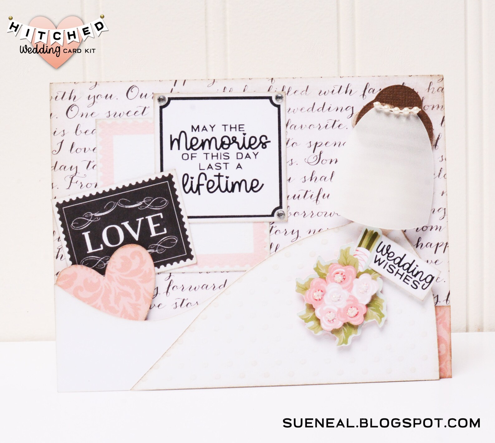 Hitched Card Making Kit Wedding Card Kit Bridal Shower - Etsy