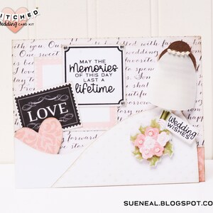 Hitched Card Making Kit, Wedding Card Kit, Bridal Shower Cards, Wedding ...