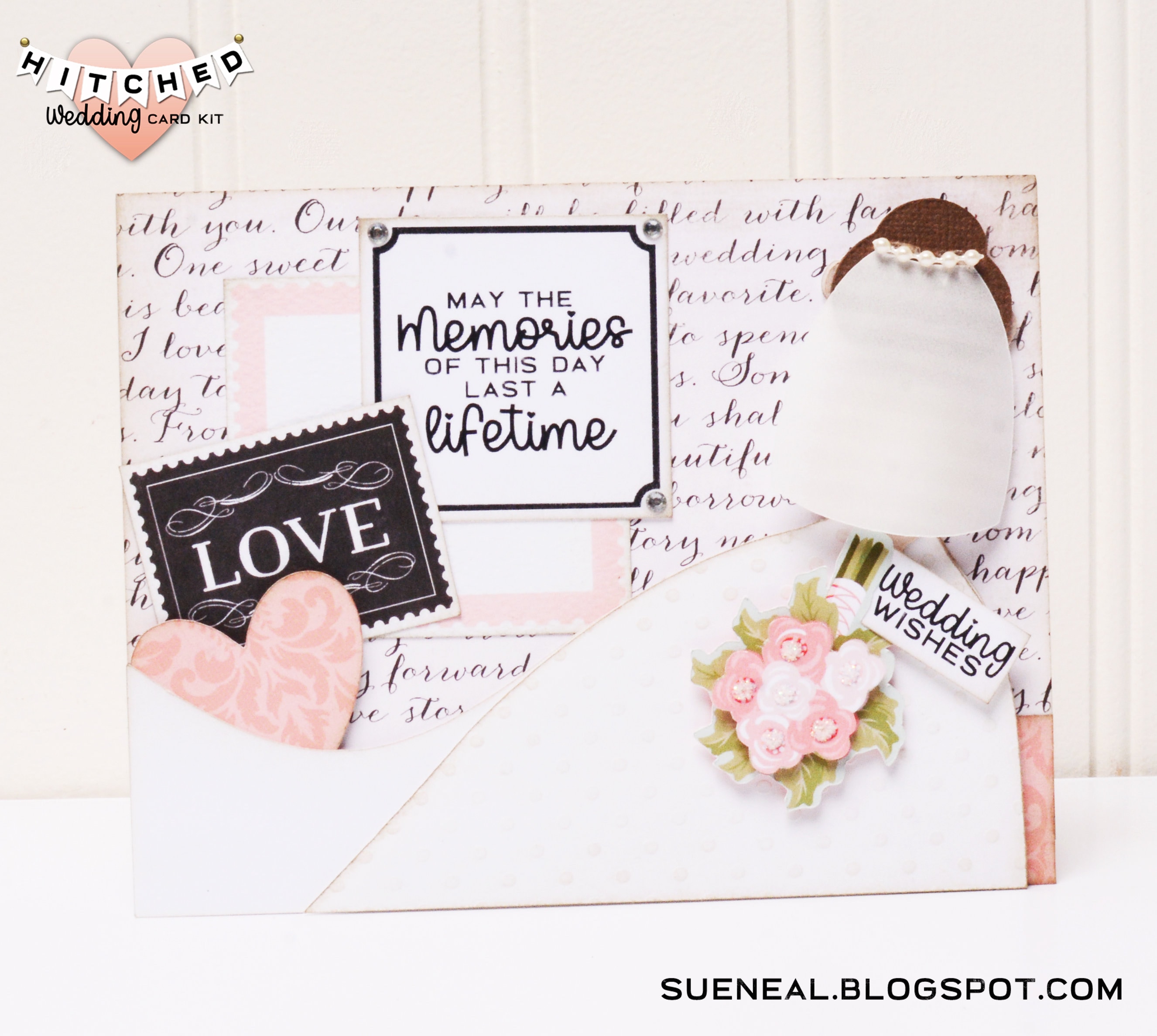 Hitched Card Making Kit Wedding Card Kit Bridal Shower - Etsy