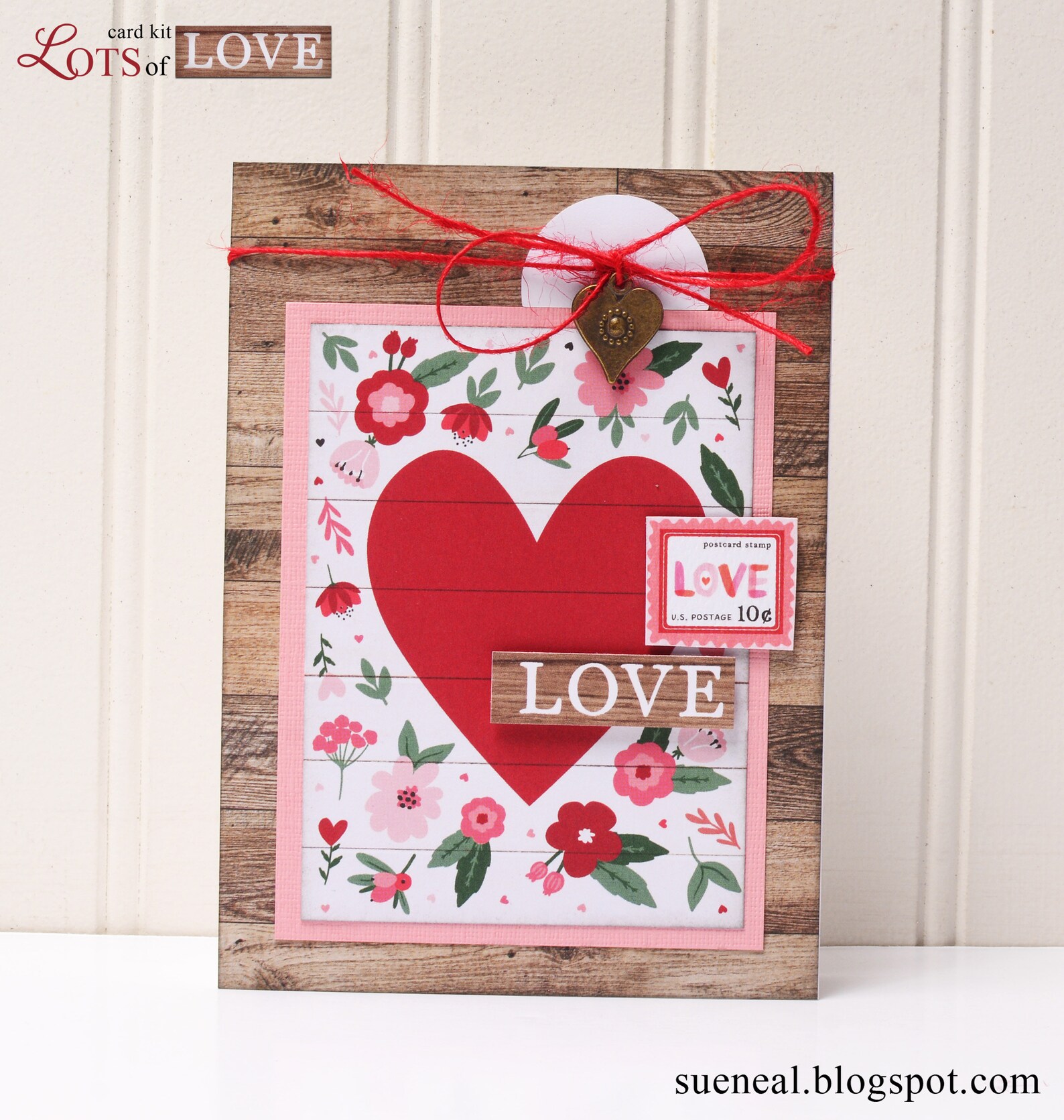 Card Making Kit, Lots of LOVE Valentine Kit, DIY Valentine Cards ...