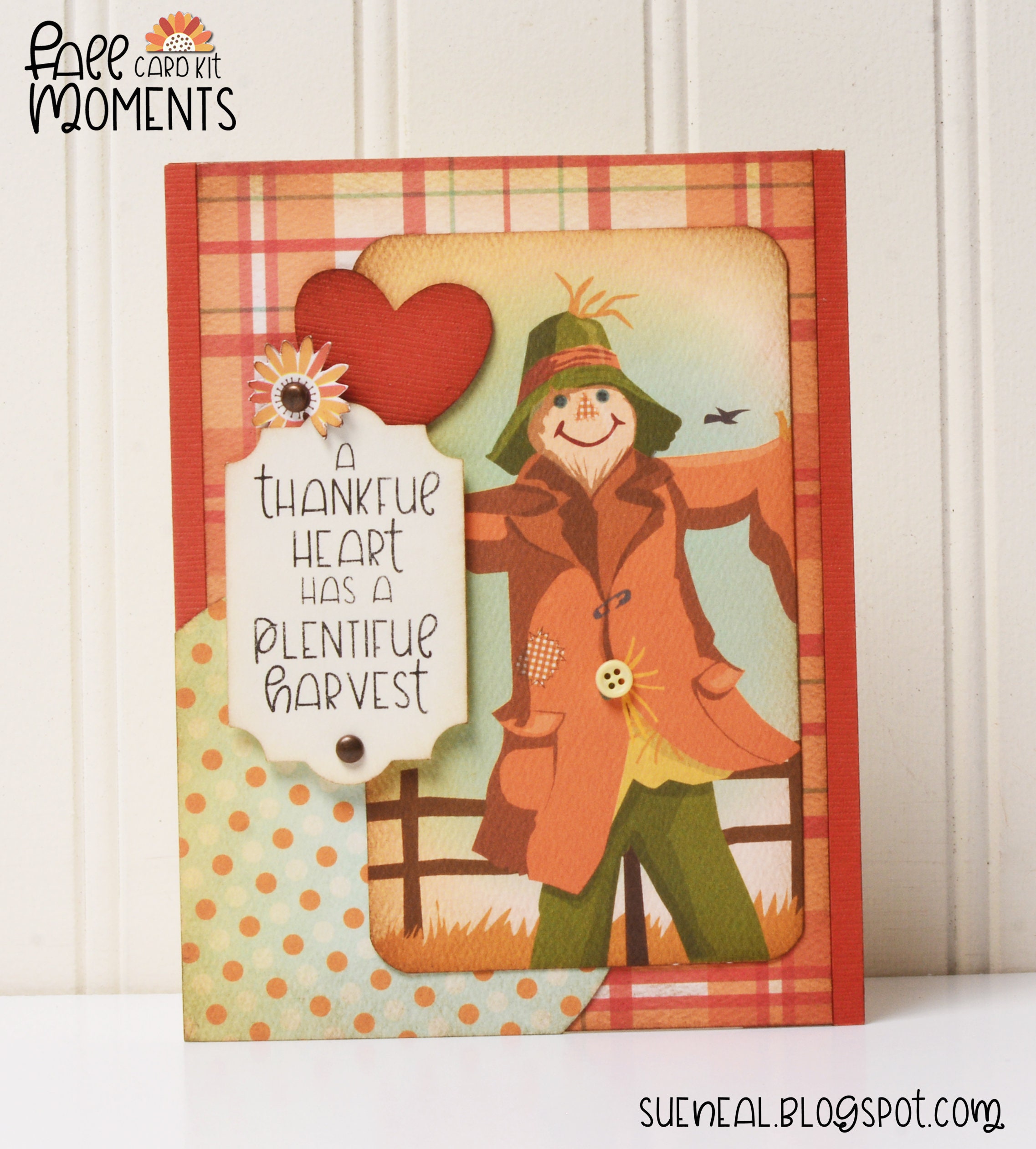 FALL MOMENTS Card Making Kit, Autumn Greeting Cards, Vintage Fall Cards ...