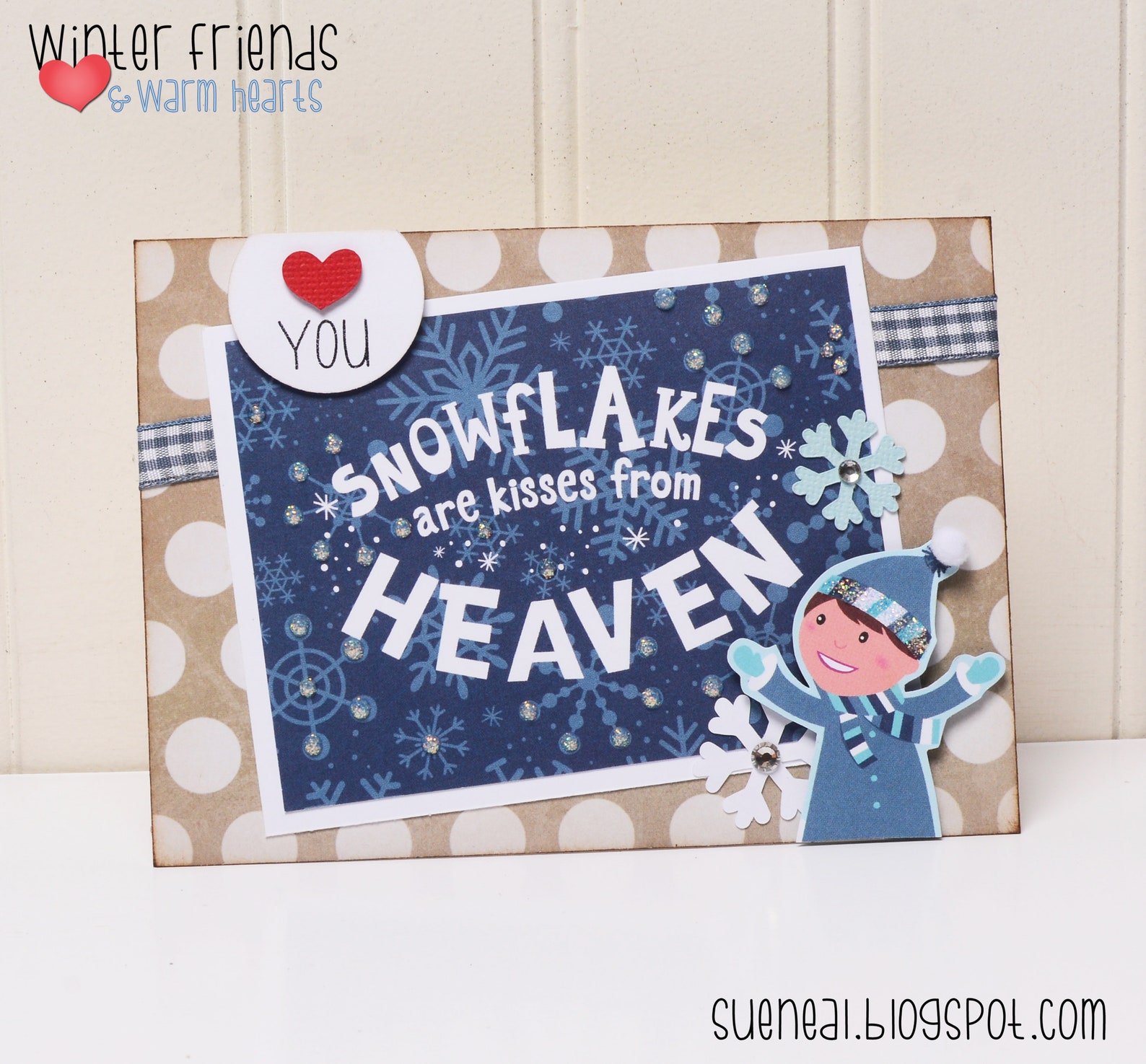 Card Making Kit, Winter Friends, Warm Hearts Card Making Kit, Winter ...
