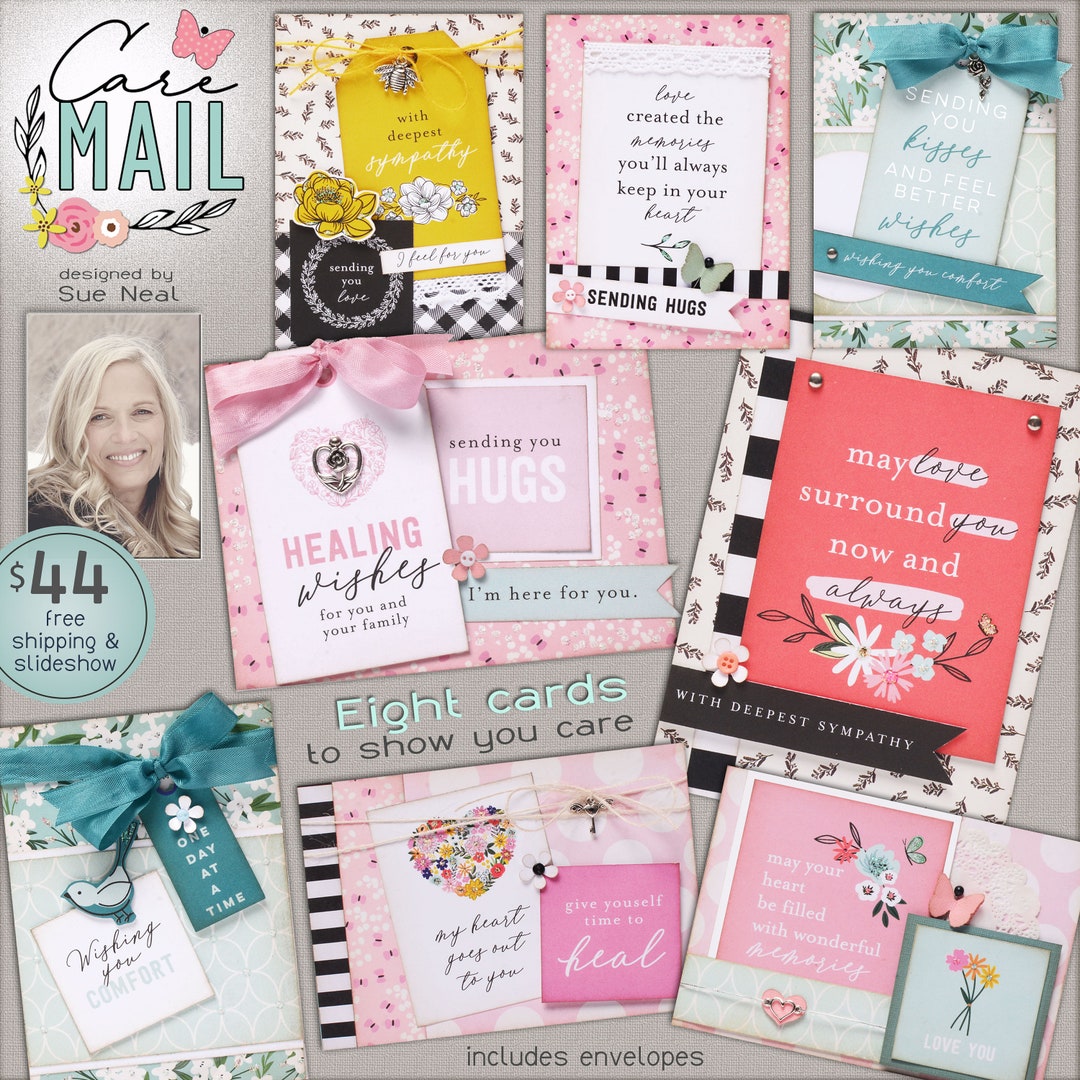 Care Mail Card Making Kit, Sympathy Cards, DIY Cards, Easy Cards ...