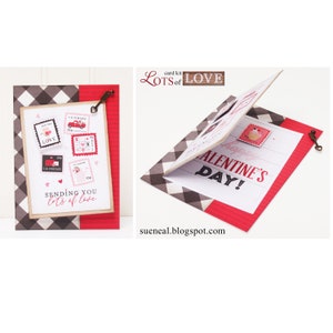 Card Making Kit, Lots of LOVE Valentine Kit, DIY Valentine Cards ...