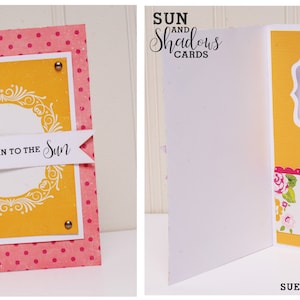 Card Making Kit: SUN & SHADOWS Cards - Etsy