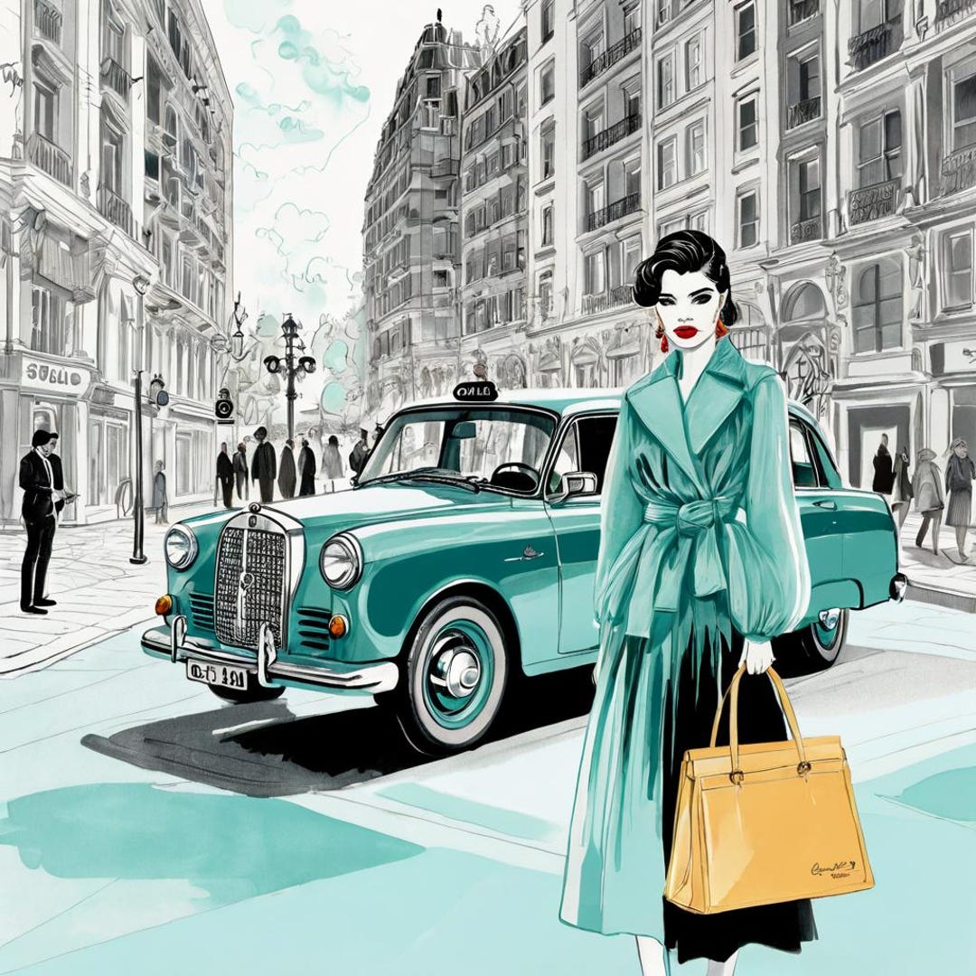 ATR Wall Fashion Illustration, for INTERIOR Decoration Office, Living ...