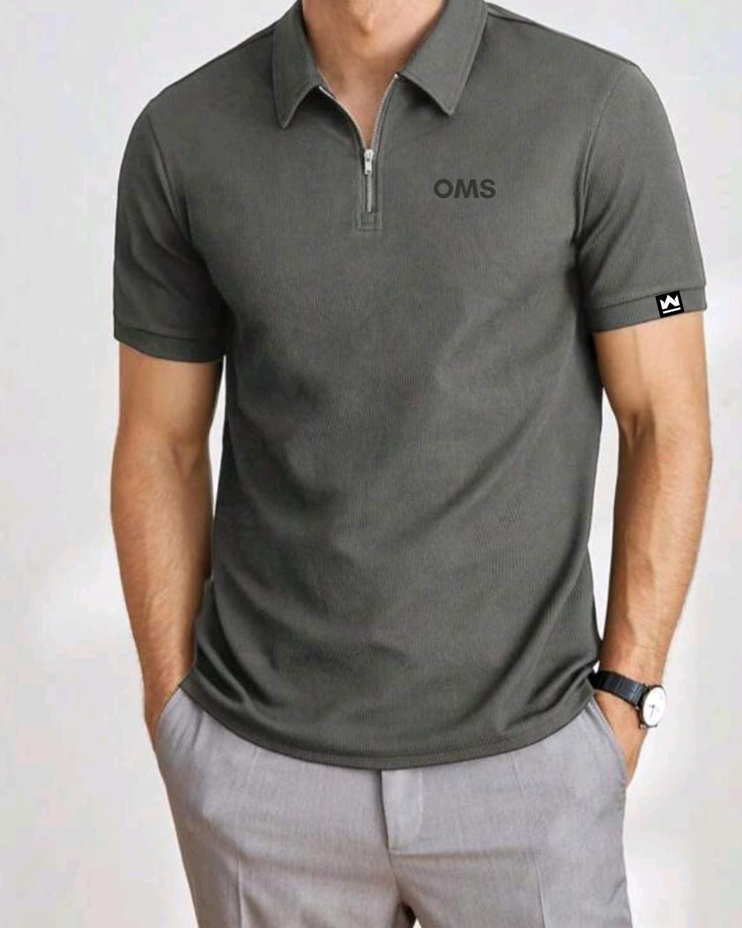 Men OMS Polo T-shirt - Etsy