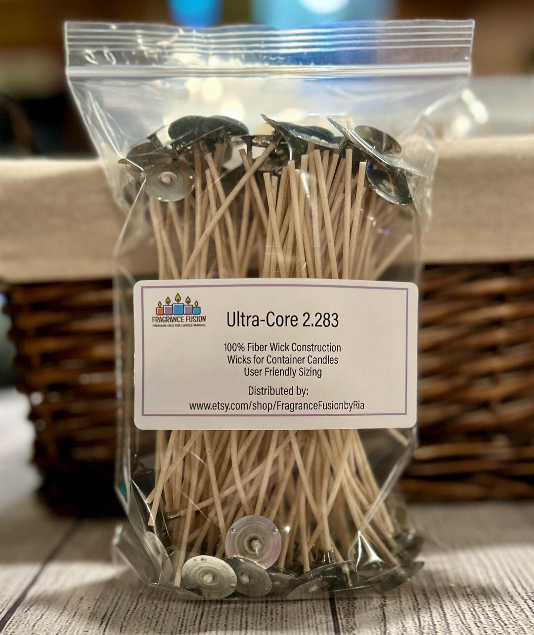 Ultra Core by Fil-tec Fiber Wick 6" Container Candle Wick Size 2.283 - Etsy