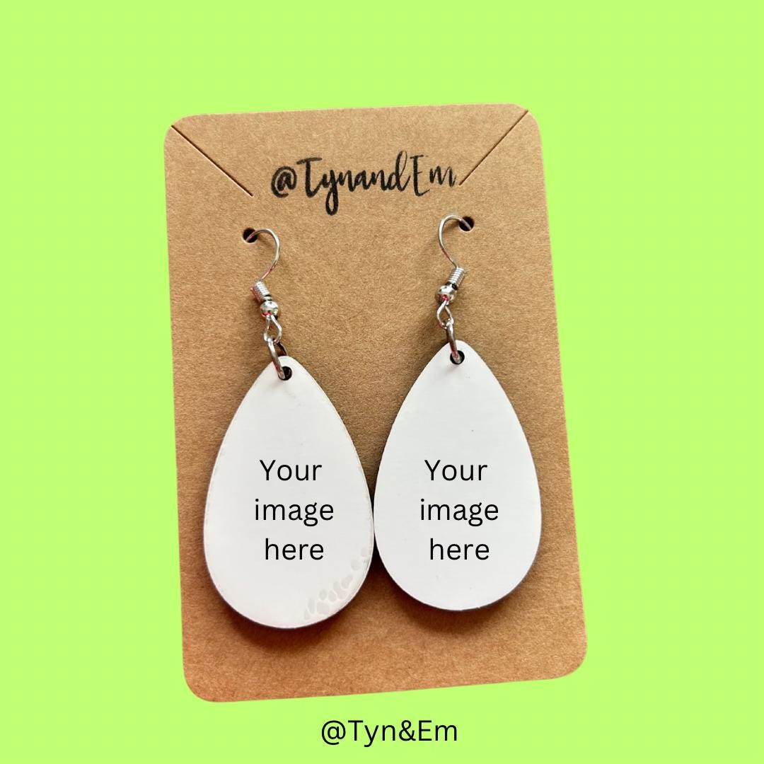 Custom Design Earrings - Etsy