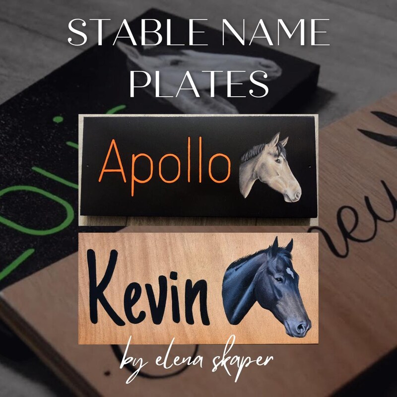 Horse Stable Sign - Etsy