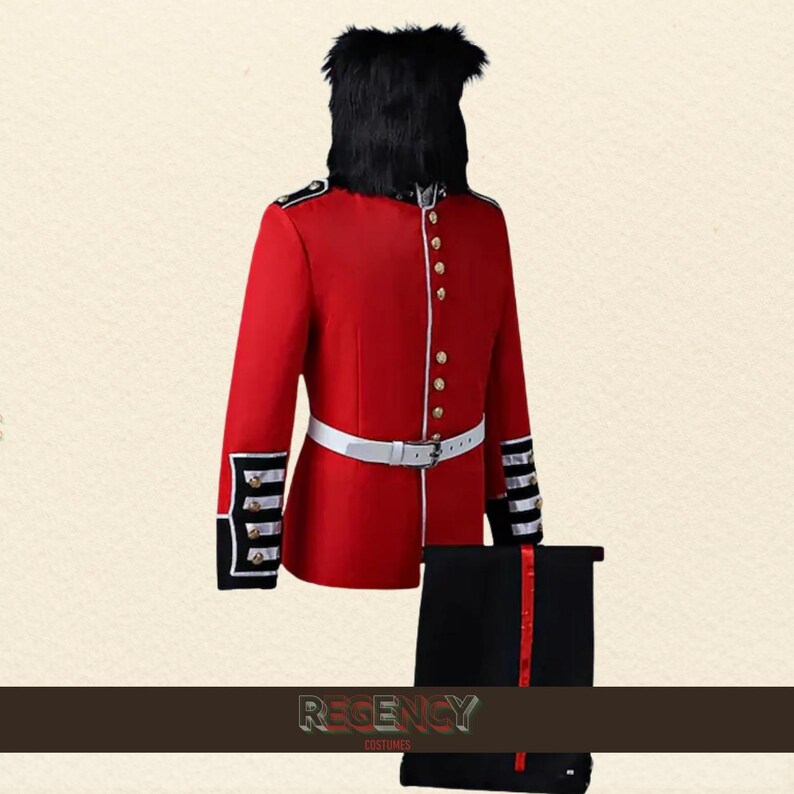 British Uniform Royal Guard Soldier Costume Mens Military Dress ...