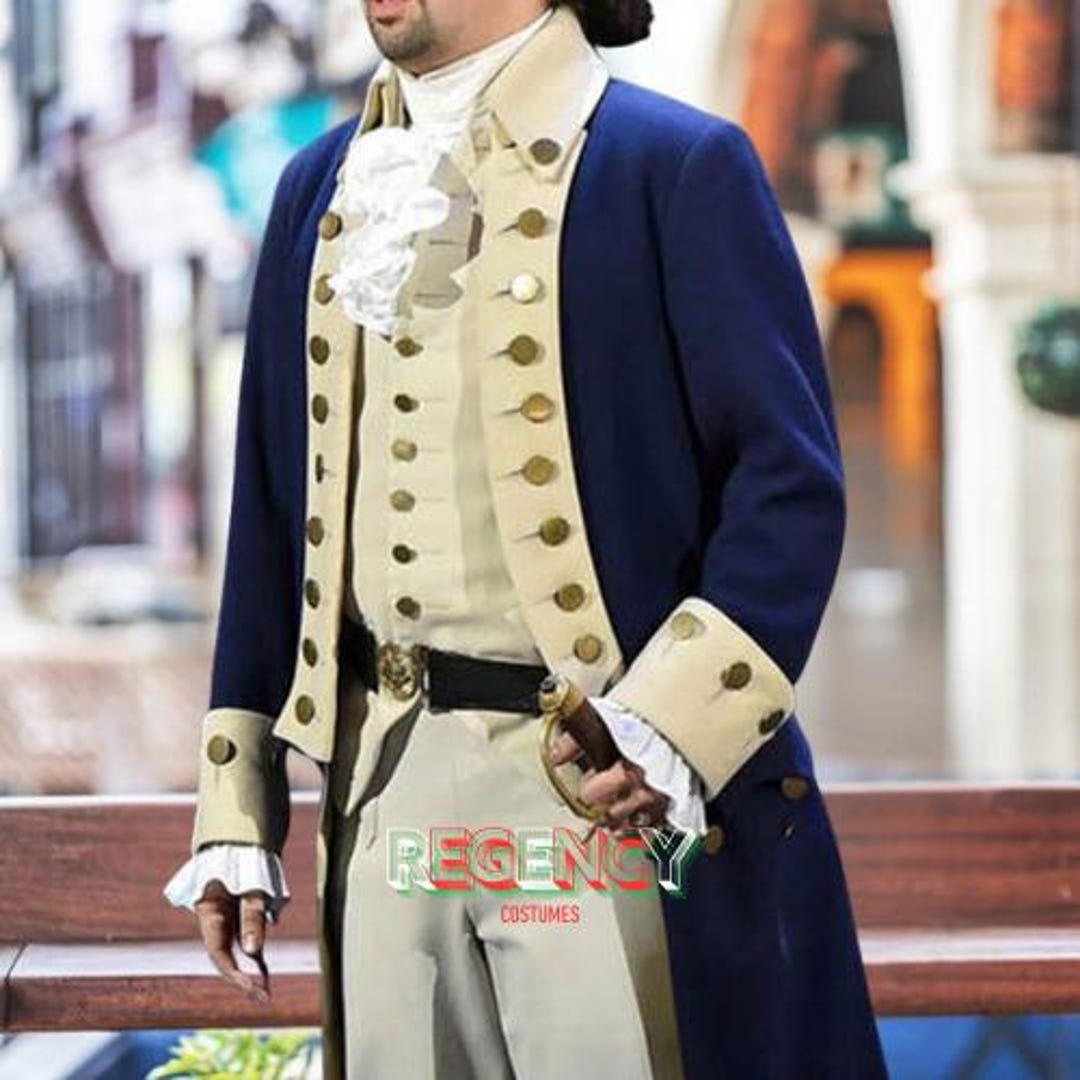 New George Washington World War Revolutionary Costume Reproduction ...