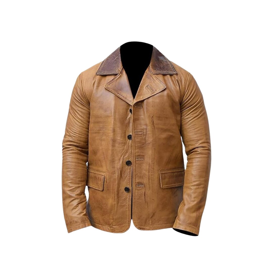 RDR2 Handmade Arthur Morgan Wax Tan Handmade Leather Jacket - Etsy