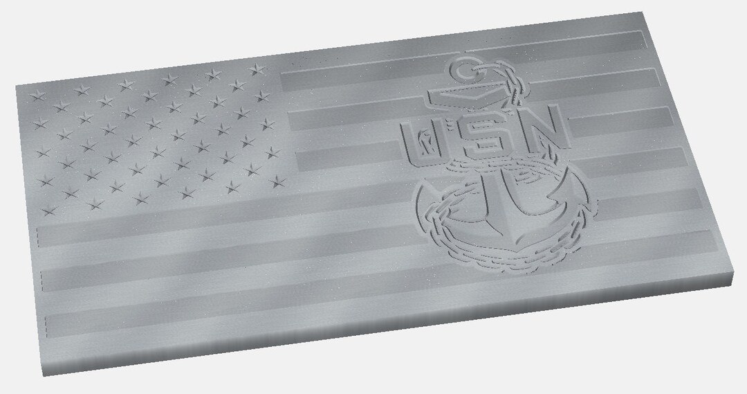 American US Navy Anchor Flag SVG PDF Files Cnc Woodworking Vcarve Easel ...