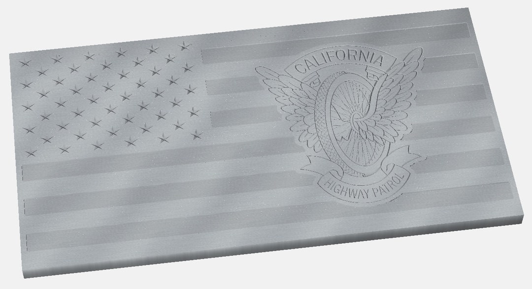 American US California Highway Patrol Wings Tire CHP Flag Svg PDF Cnc ...