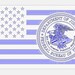 American Flag Bureau of Prisons BOP Flag SVG PDF Files Cnc Woodworking ...