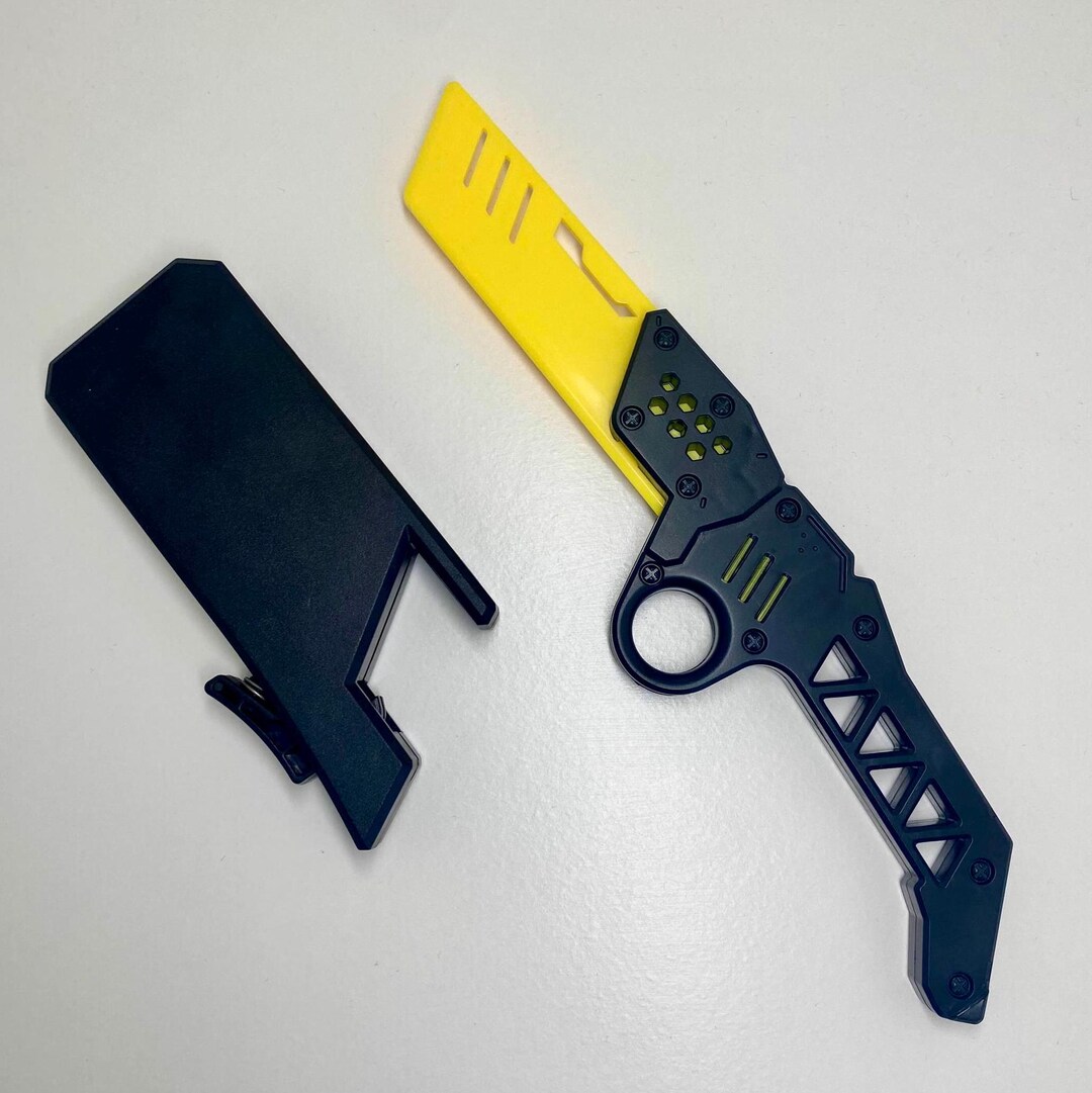 Blade Fidget Toy,high-quality 3D Printed With Clip-on Sheath Ideal for ...