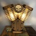 Harley Davidson Lamp / Motorcycle Table Lamp / Handmade / Wooden ...