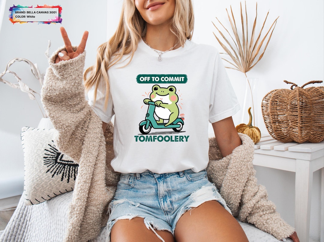 Off to Commit Tom Foolery Shirt, for Her Gift, Gift for Her, Funny ...