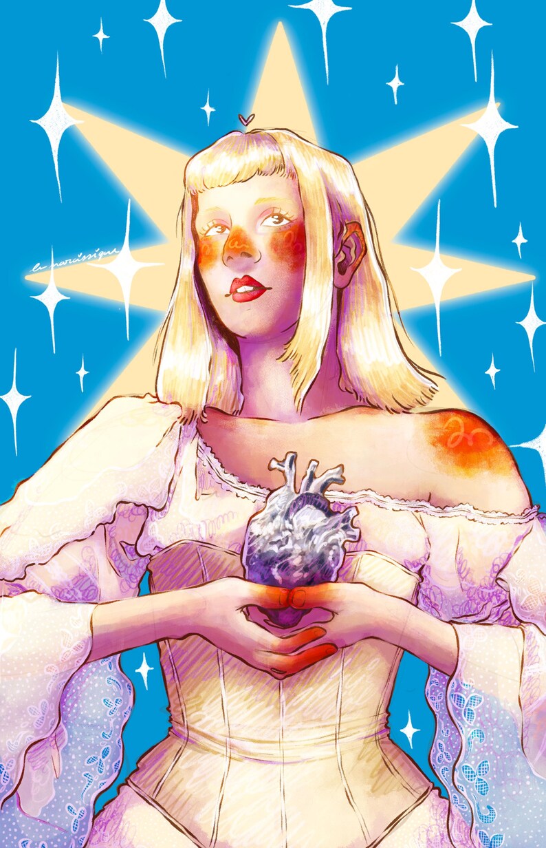 AURORA PRINT AURORA What Happened to the Heart Auroramusic aurora tour aurora fanart aurora ...