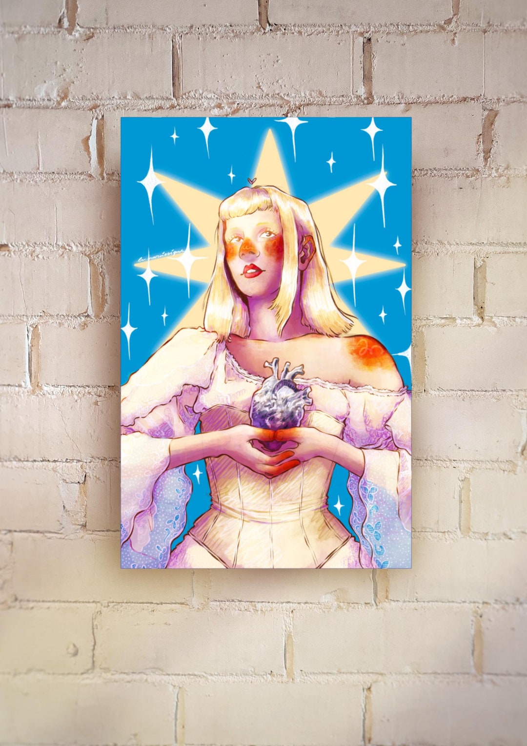 AURORA PRINT AURORA What Happened to the Heart Auroramusic aurora tour aurora fanart aurora ...