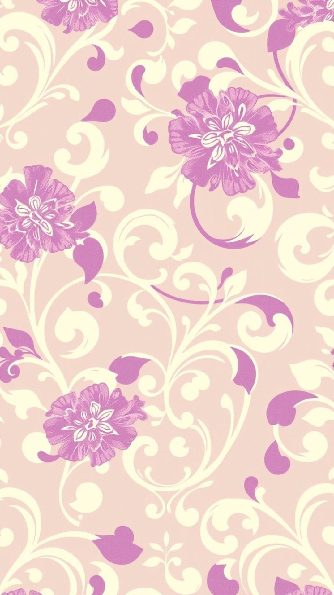 Retro Vintage Patterns Phone Wallpaper, iPhone Wallpaper, Android ...