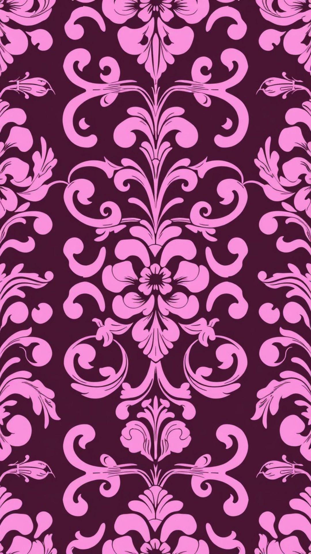 Retro Vintage Patterns Phone Wallpaper, iPhone Wallpaper, Android ...