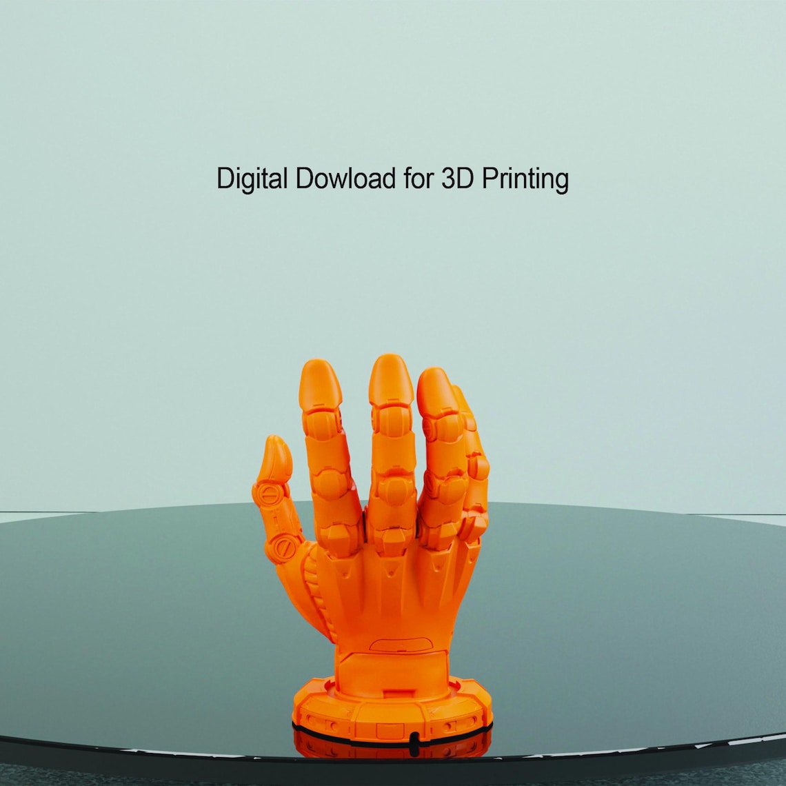 3D Printable Android Robot Hand Phone Holder: Desk Gadget (STL File) - Etsy