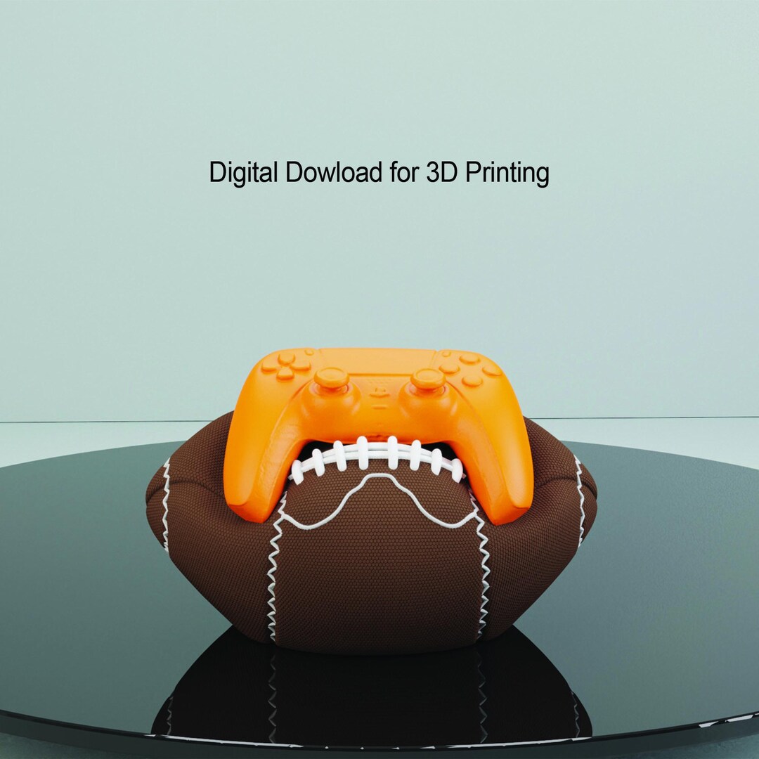 Football Controller Holder: 3D Print File for Gamers (digital Download ...