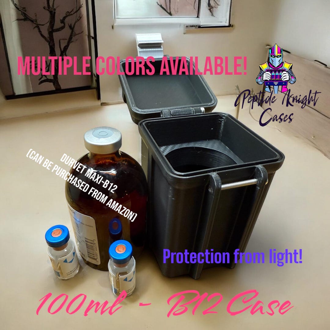 B12 100ml Vial Storage Container Carrying Case Organizer - Etsy
