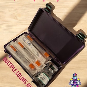 Syringe Peptide Vial Storage Container Carrying Case Organizer - Etsy