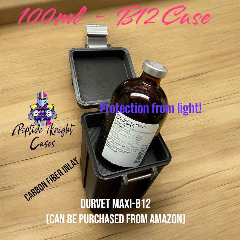 B12 100ml Vial Storage Container Carrying Case Organizer - Etsy