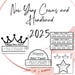 New Year Crowns and Headband 2025 - Etsy