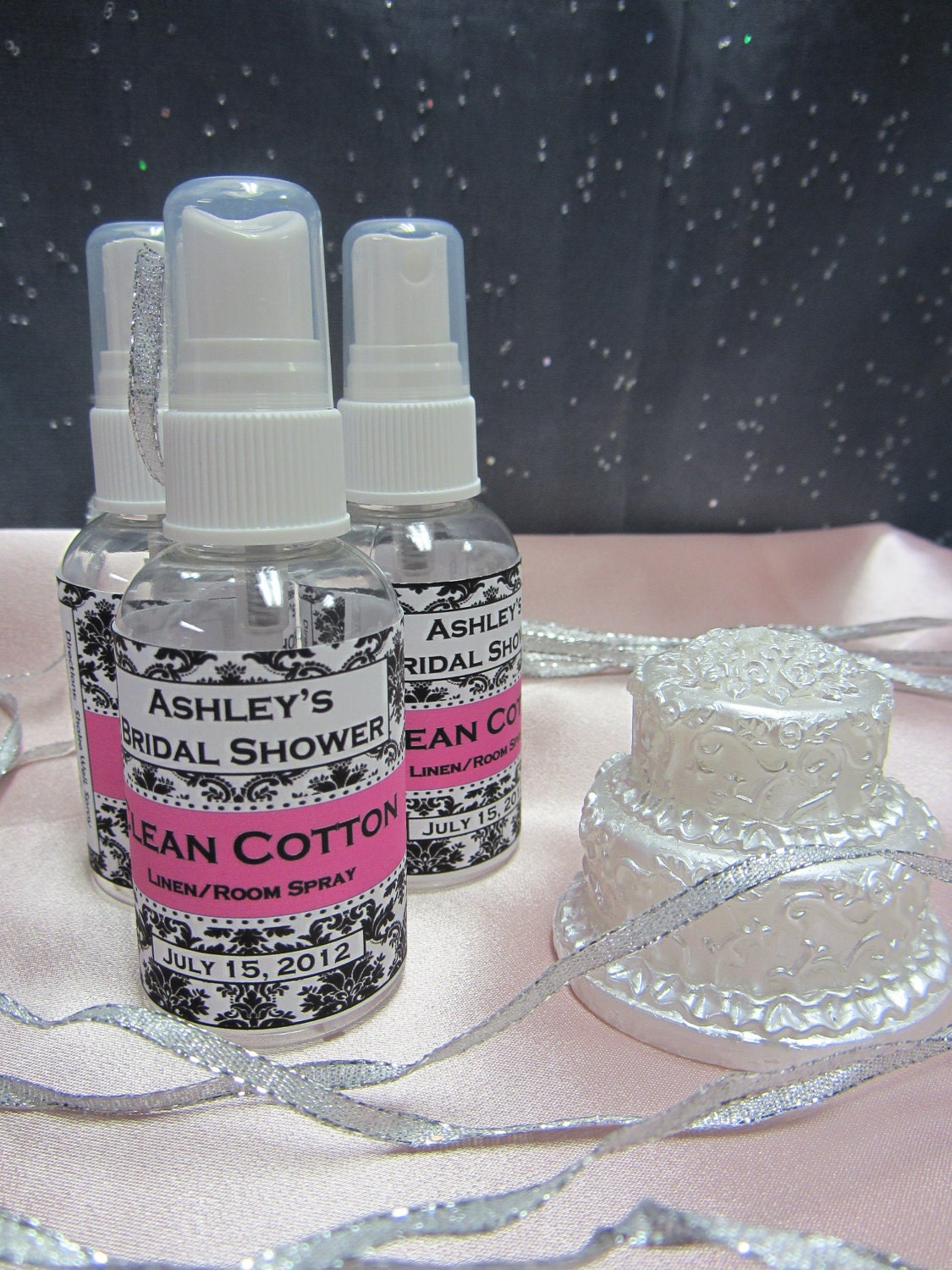 Bridal Shower Favor 2 Oz Linen/room Spray Wedding Day Scent - Etsy