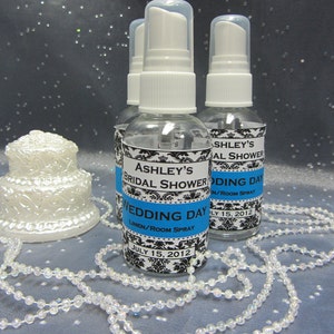 Bridal Shower Favor 2 Oz Linen/room Spray Wedding Day Scent - Etsy
