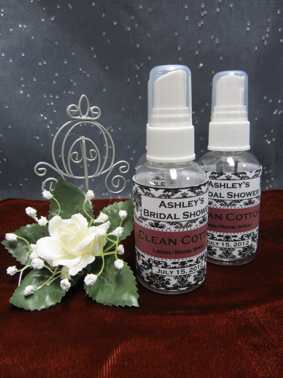 Bridal Shower Favor 2 Oz Linen/room Spray Wedding Day Scent - Etsy