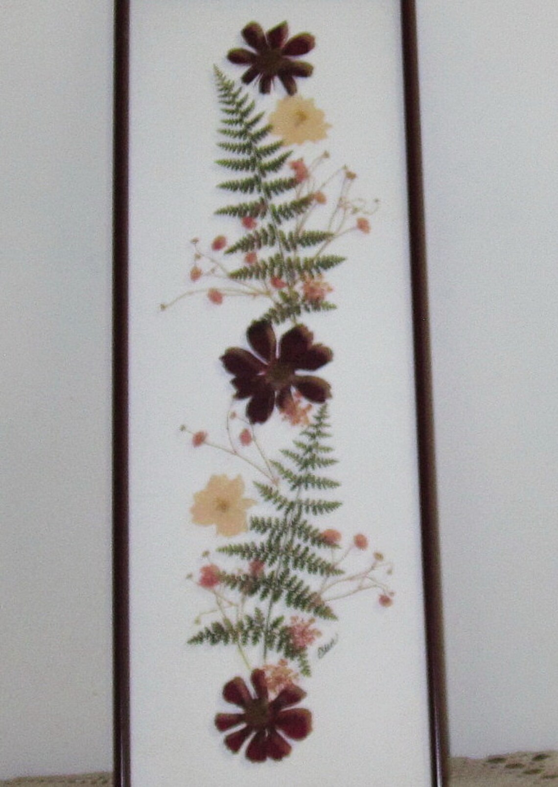 6x17 Cranberry Cosmos Cranberry Gallery Frame - Etsy