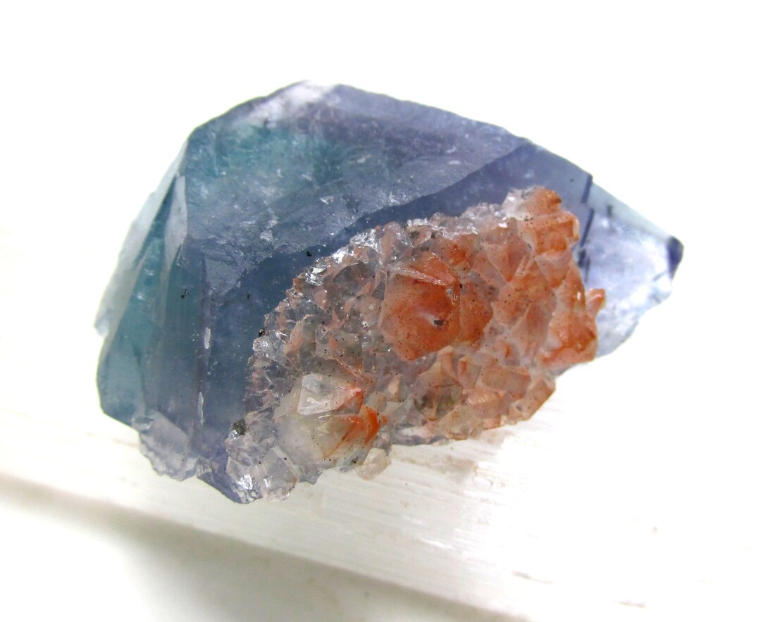 Cristal de fluorite RARE avec prolifération de cristaux de - Etsy France