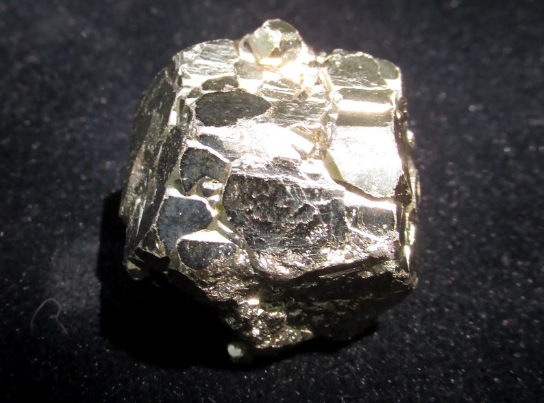 RARE Pyrite Pyritohedron Crystal NATURAL Mineral Specimen From - Etsy