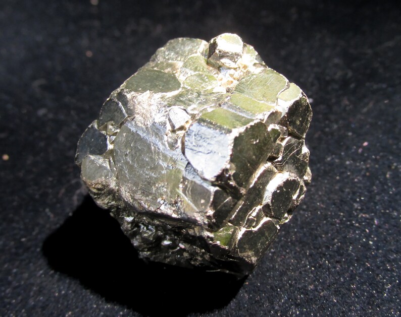 RARE Pyrite Pyritohedron Crystal NATURAL Mineral Specimen From - Etsy