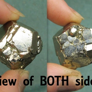 RARE Pyrite Pyritohedron Crystal NATURAL Mineral Specimen From - Etsy