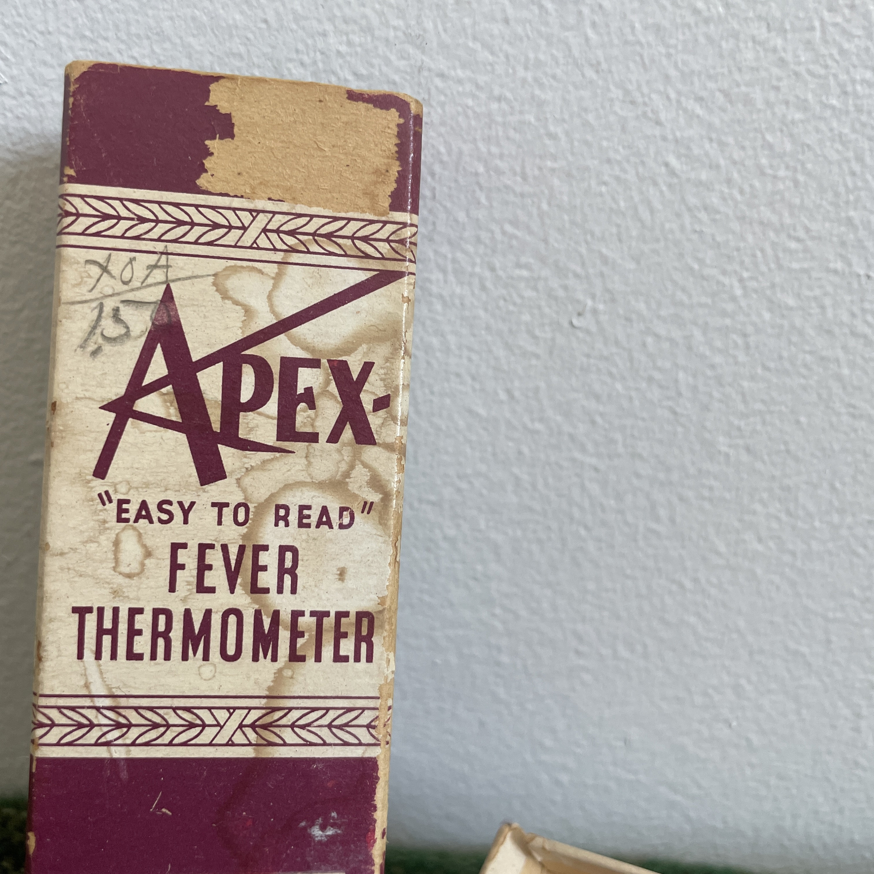 Apex Thermometer With Original Box Vintage 1940s Medical Equipment - Etsy