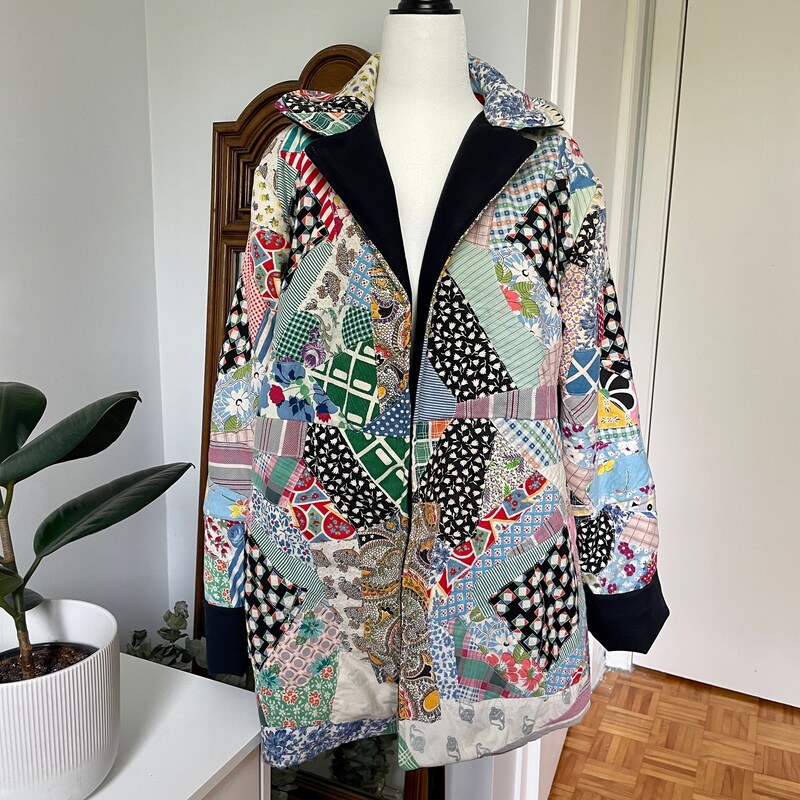 Patchwork Quilt Jacket - Etsy
