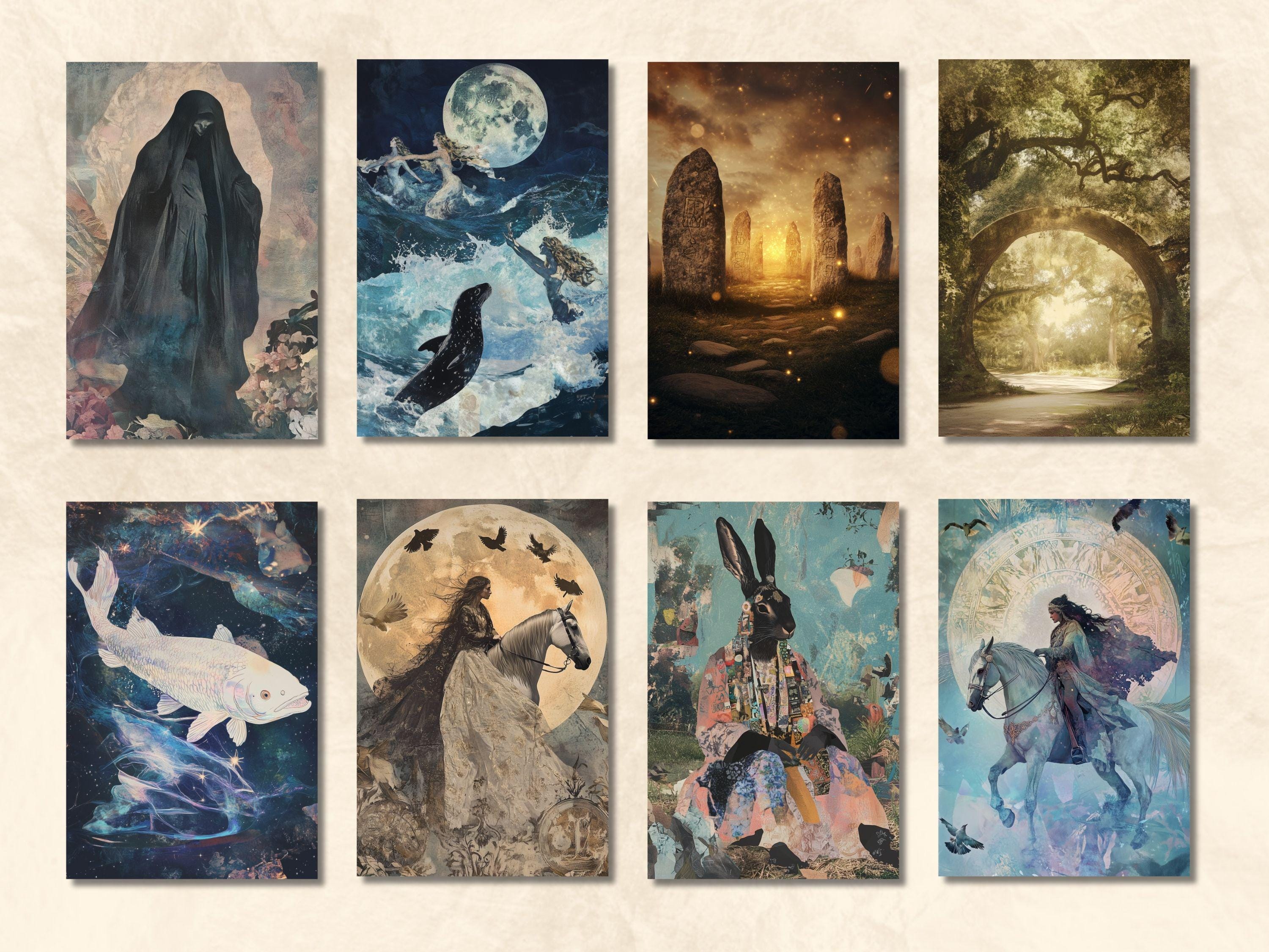 Celtic Mythology Digital Journal Pages – Printable Aesthetic Art for ...