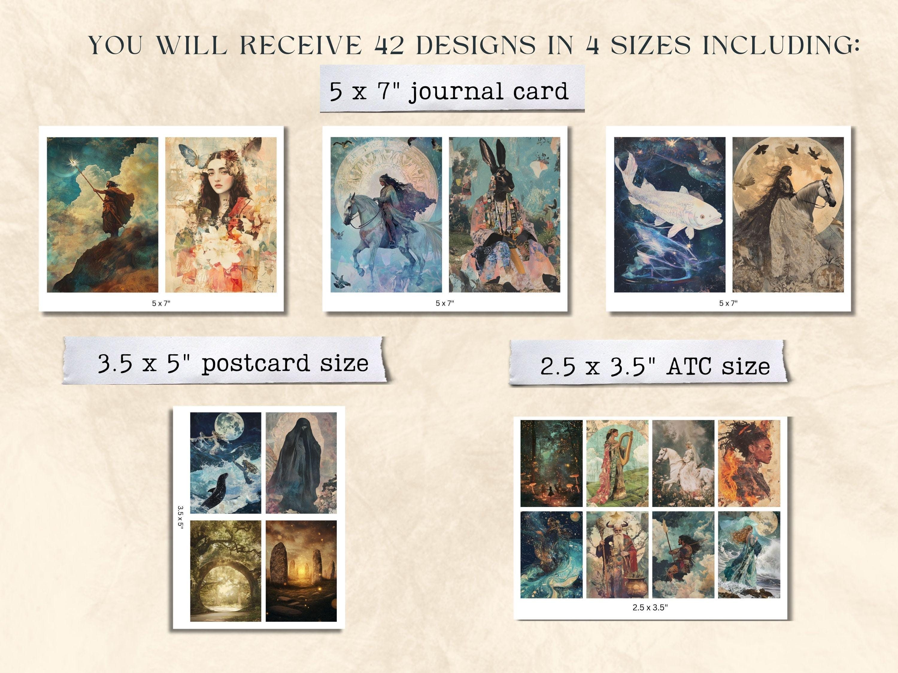 Celtic Mythology Digital Journal Pages – Printable Aesthetic Art for ...