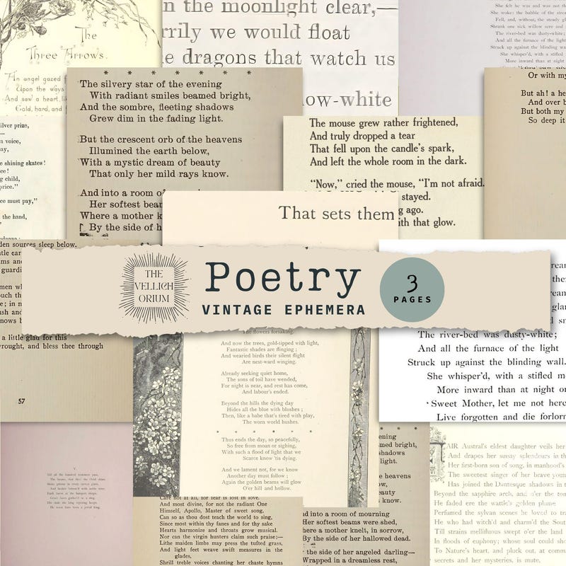 Poetry - Etsy