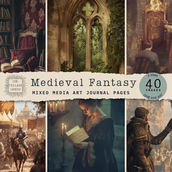 Medieval Journal - Etsy