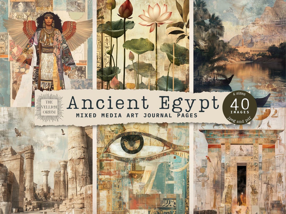Ancient Egypt Journal Pages | Egyptian Mythology | Printable Scrapbook ...